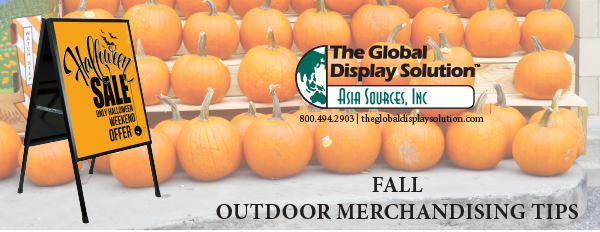 Fall Outdoor Merchandising Tips - The Global Display Solution™